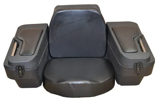 ATV Rear Cargo Storage Box Seat - Waterproof & Durable