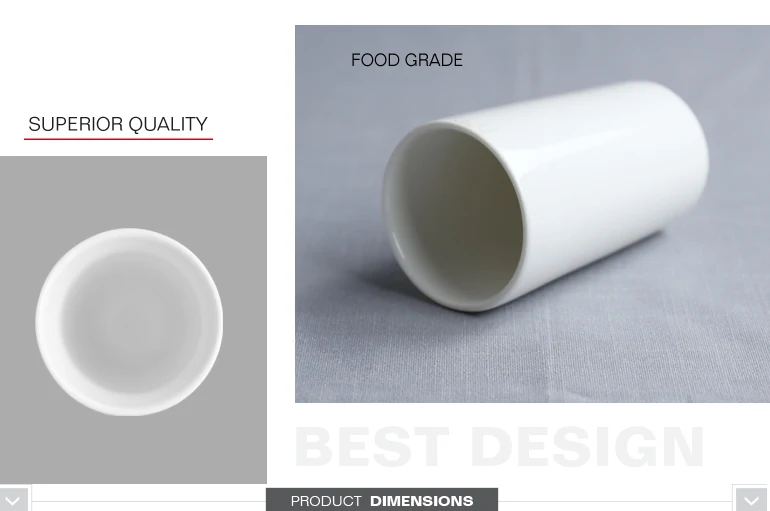 Factory Directly Simple White Ceramic Coffee Mug Cup Coffee Ceramic Tea ...