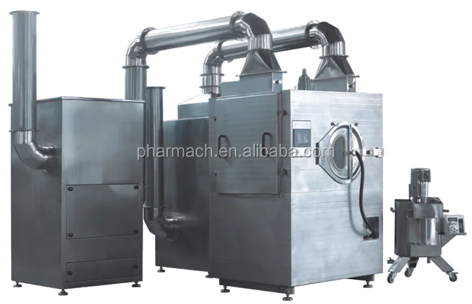 40kg automatic pharmaceutical tablet film sugar coating machine with ...