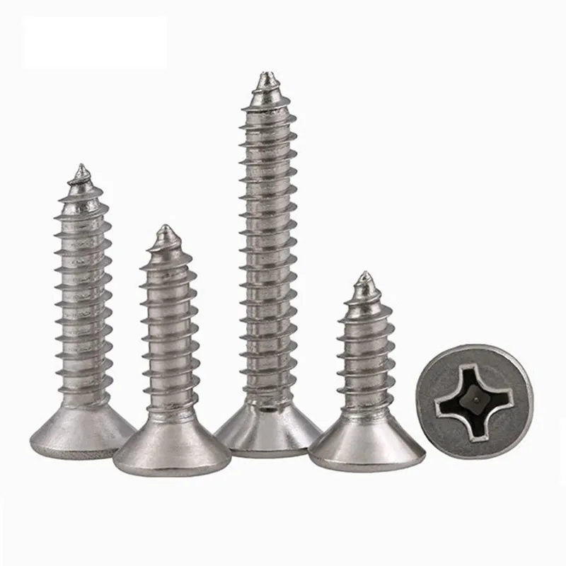 2.6mm 3mm 3.5mm 4mm Cross Recessed Flat Pan Head Stainless Steel Inox ...