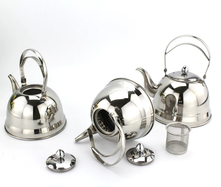 High Quality Stainless Steel Induction Cooker Flat Bottom Water Kettle ...