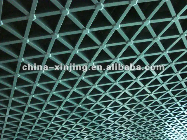 Triangle Open Cell Ceiling Panel/aluminum Grid Ceiling (iso9001,Ce ...
