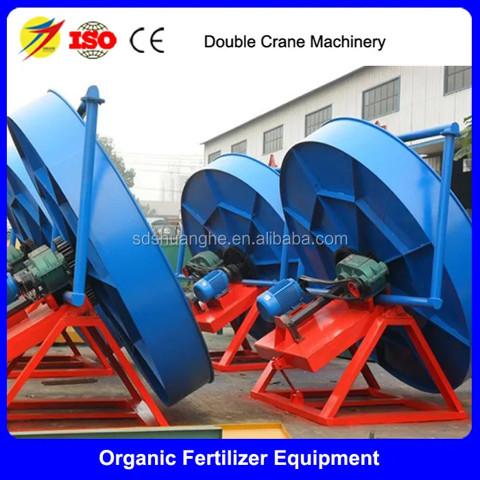 Small Type Organic Fertilizer Disc Fertilizer Granulation Machine For ...
