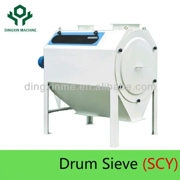 Precleaner/precleaning Sieve/sifter Versatile Rotary Drum Sieve - DINGXIN