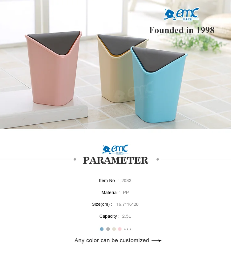 Hot Sale Colorful Novelty Mini Triangle Shaped Plastic Storage Bin ...