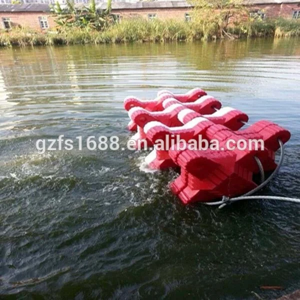 Oem Different Size Hdpe Floating Plastic Breakwater Water Wave Marina ...