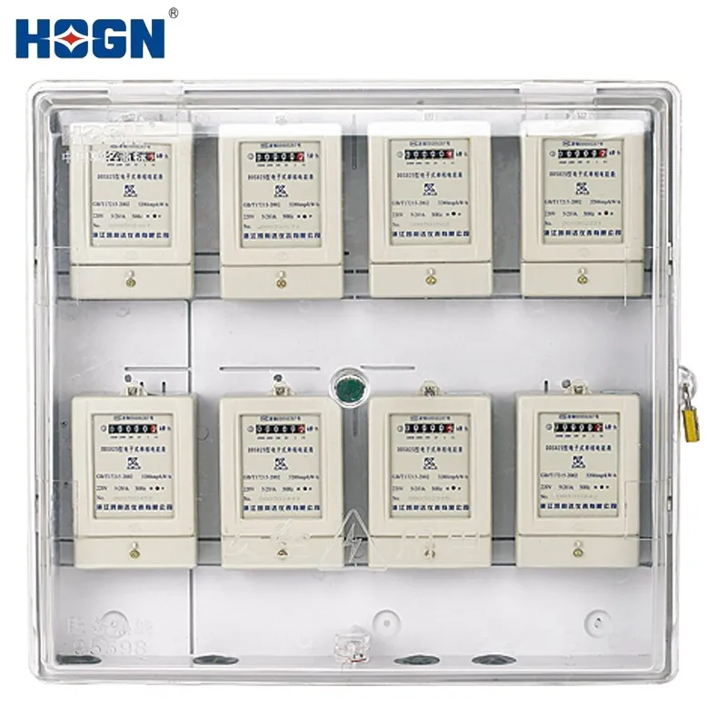 Hogn 8b Transparent Electric Meter Cabinet Smc Meter Box - Buy Meter ...
