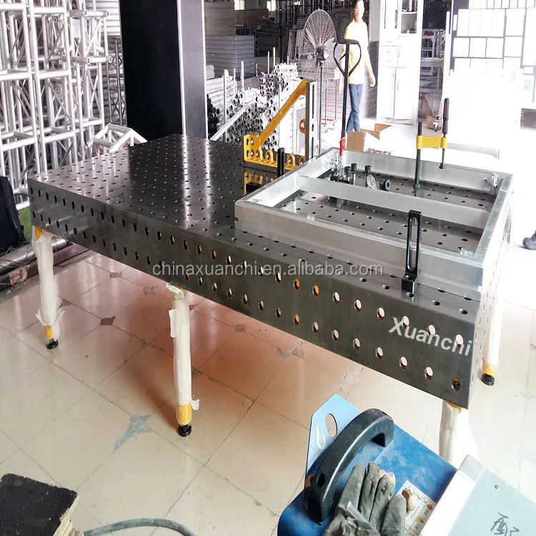 Welding Platform Fixture And Jig Design Flexible Welding Workstation ...