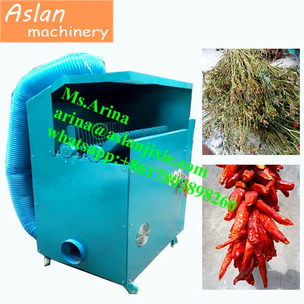 Hot Chili Pepper Picking Machine/fresh Pepper Stem Cutting Separating ...