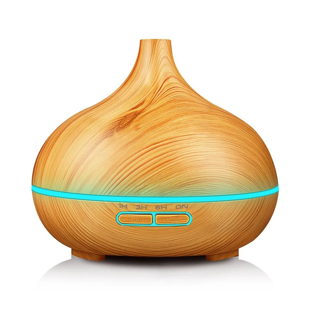 Aromatherapy Machine 300ml Wooden Ultrasonic Aromatherapy Essential Oil ...