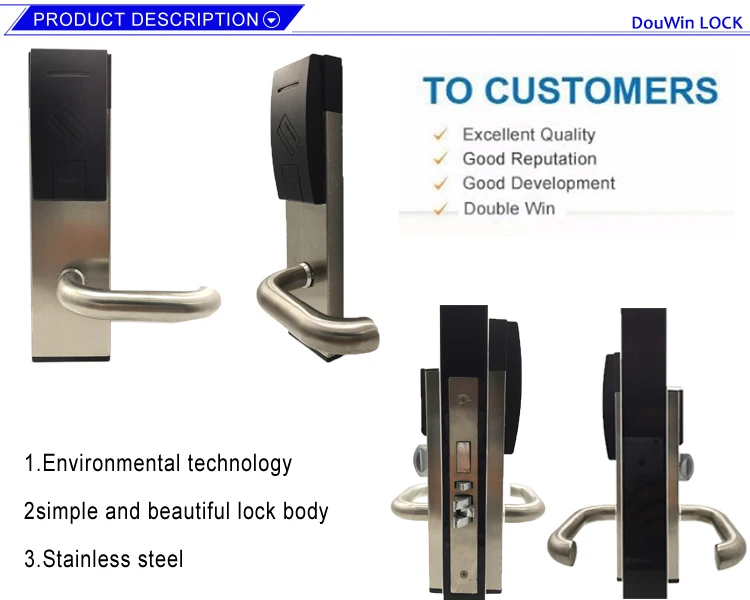 Far-reaching Anti-theft Battery Operated Office Door High Security Room ...