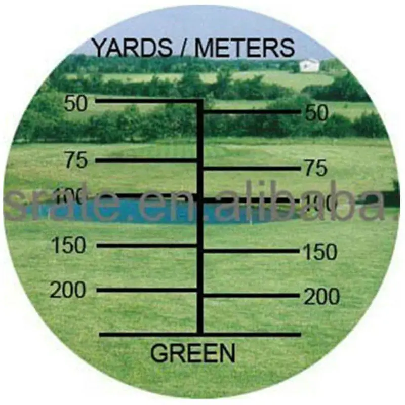 8x21mm Optical Golf Range Finder Scope Monocular - Durable & Precise