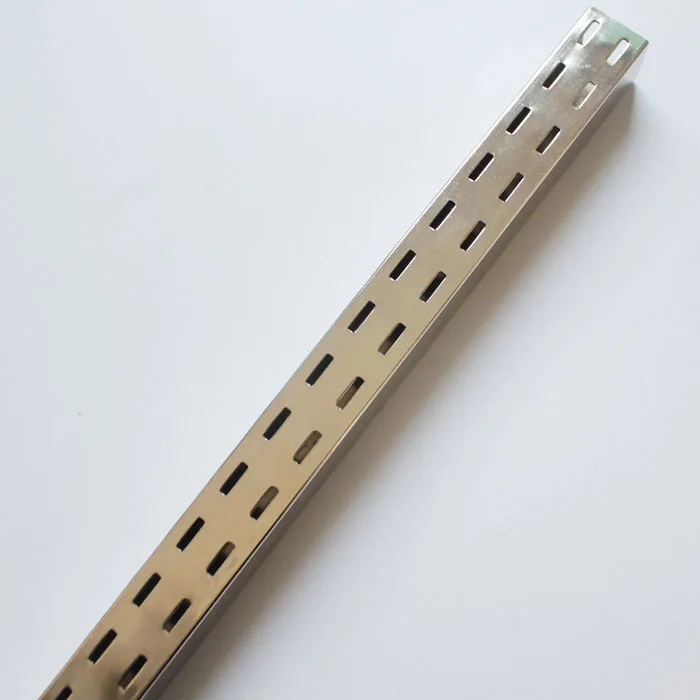 Shop High-Quality Steel Chrome C Channel Posts - 1'' Double Slotted