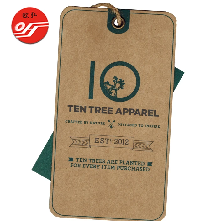 Printed Jacron Paper Hangtag For Swimwear - Buy Jacron Paper Hangtag ...
