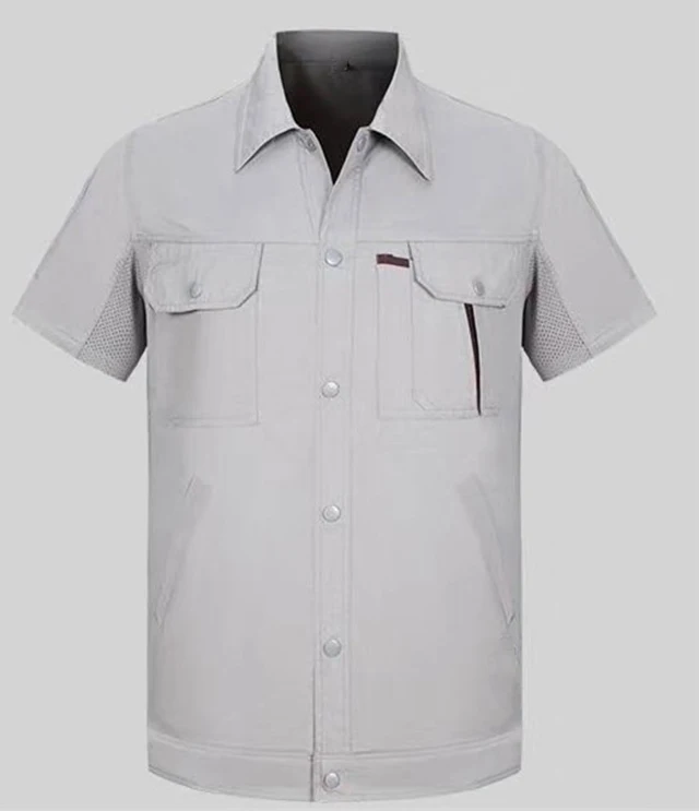 Grey Pure Cotton Working Uniforms Sl810. - Buy Engineering Work Uniform ...