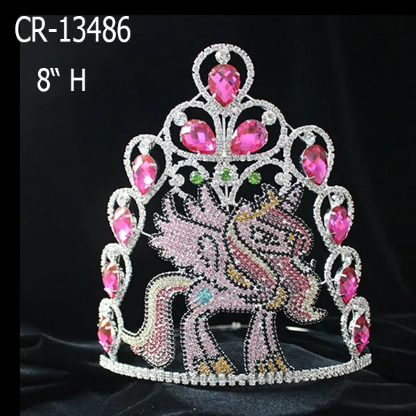 Animals Cute Cartoon Tiara Kids Beauty Pageant Crown - Buy Tiara,Cheap ...