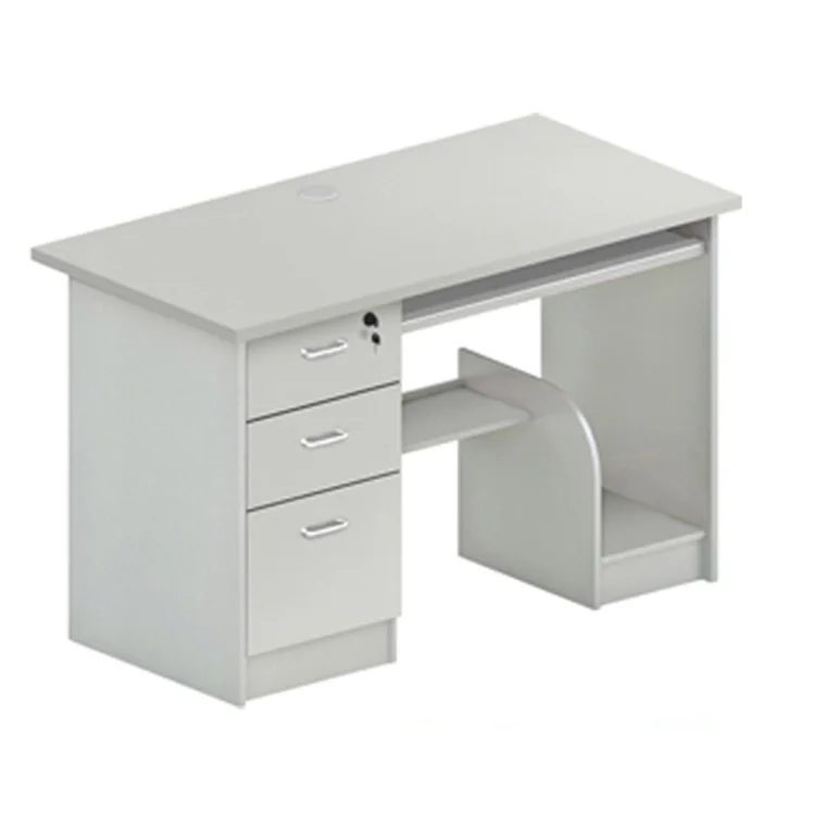 Modern 3-drawer Simple Office Computer Desk Table - Buy Office Small ...