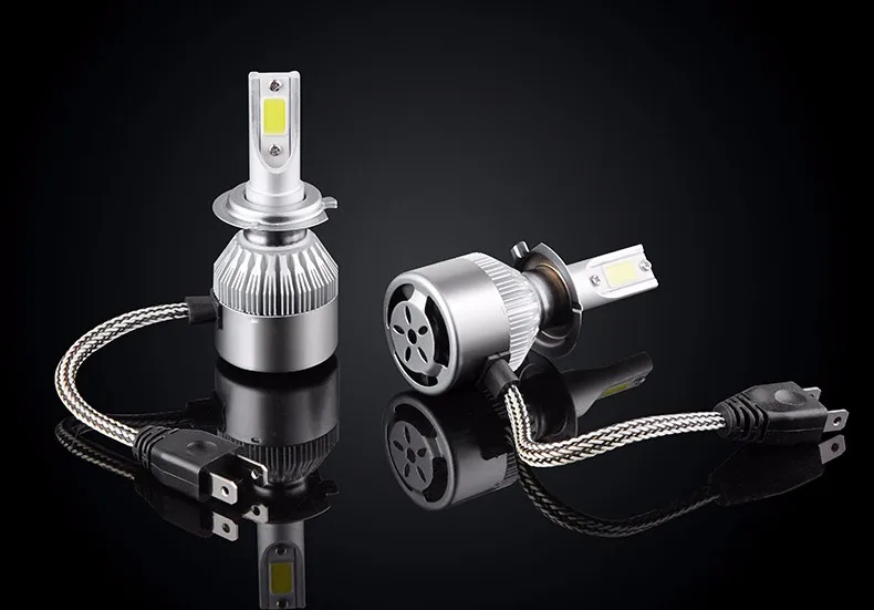 C6 H4 Led Headlight Bulbs H7 Car Led Headlight - Buy Led Headlight,Car ...
