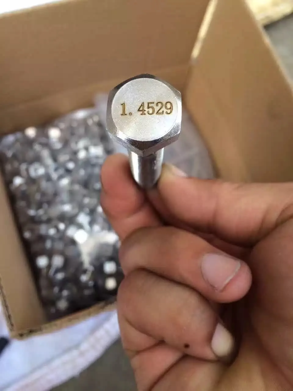 Din931 Hex Bolt C276 Material Hastelloy C276 Hex Bolt And Nut M8 M12 M16 Price Per Piece - Buy ...