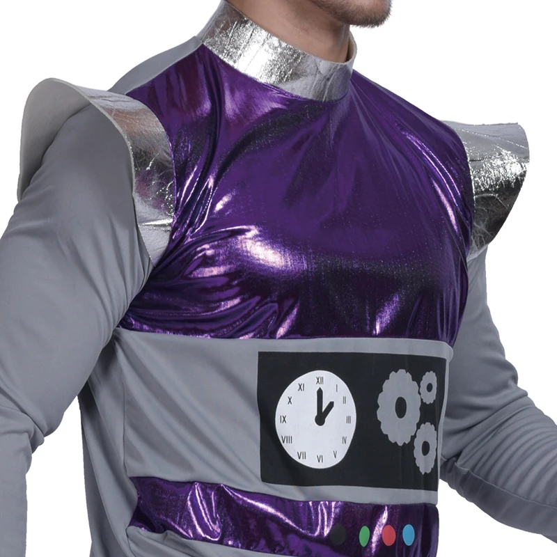 Halloween Party Fancy Dress Adults Man Robot Costume For Adults Men ...