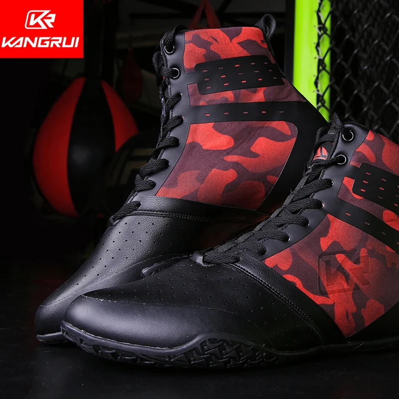 Hot Sale Ufc Shoes Mma Punching Shoes Leather Pu Professional Shoes ...