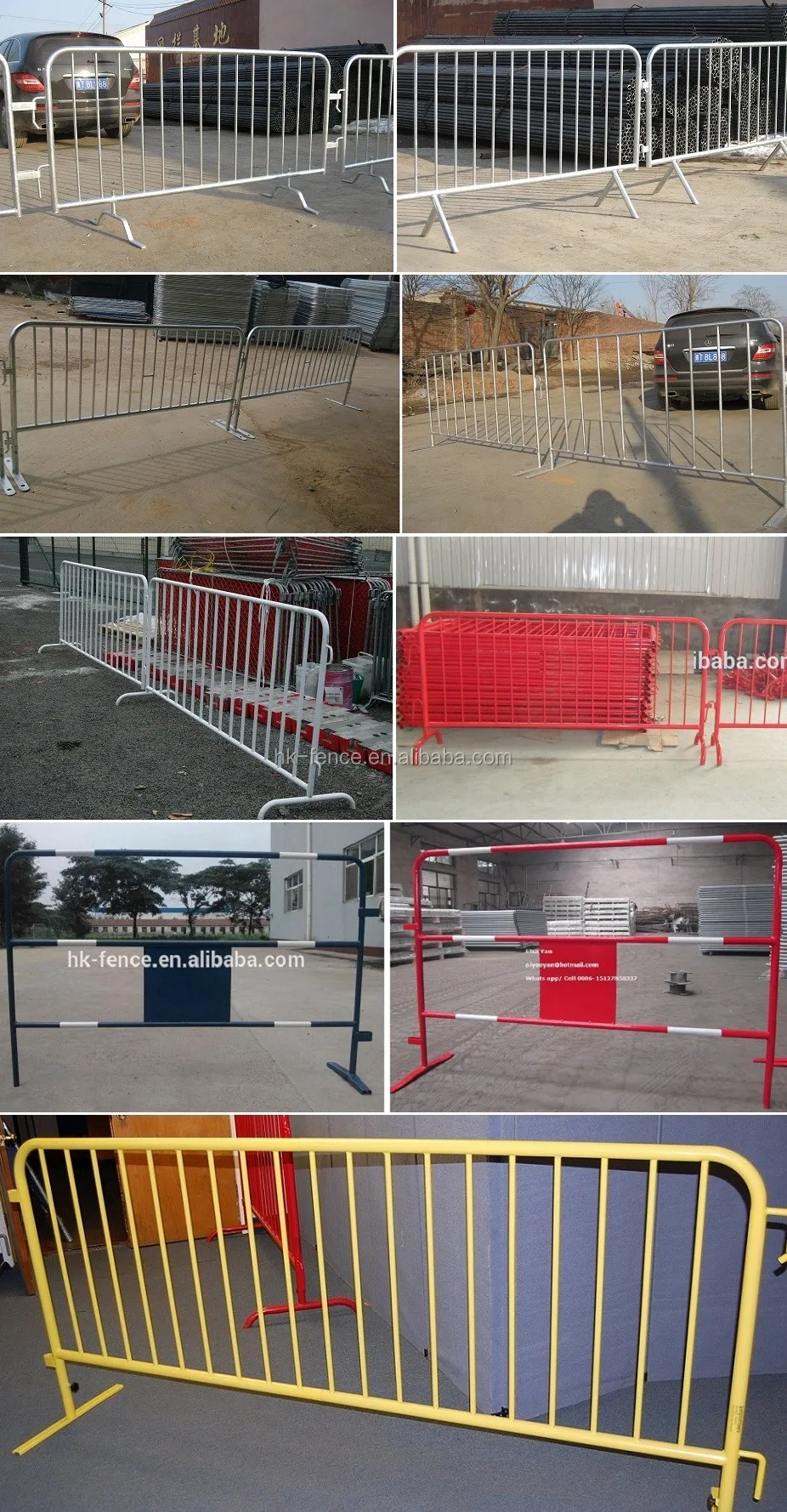 Apht Indoor Outdoor Portable Barricade Fence-iron Or Aluminum Pipe ...