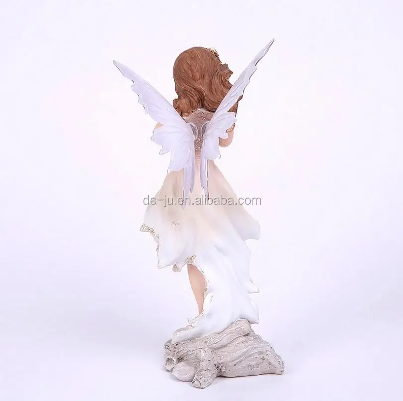 Home Decoration Lovely Resin Angel Statue - Buy Resin Angel Statue ...