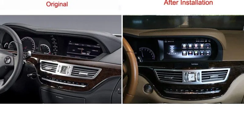 4G RAM Android W221 Screen for S Class 2005-2013 Upgrade