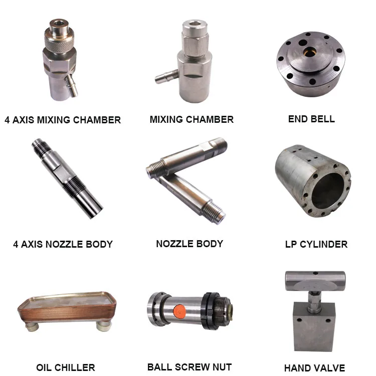 Water Jet Spare Parts Cutting Head Component Waterjet Nozzle Body - Buy ...