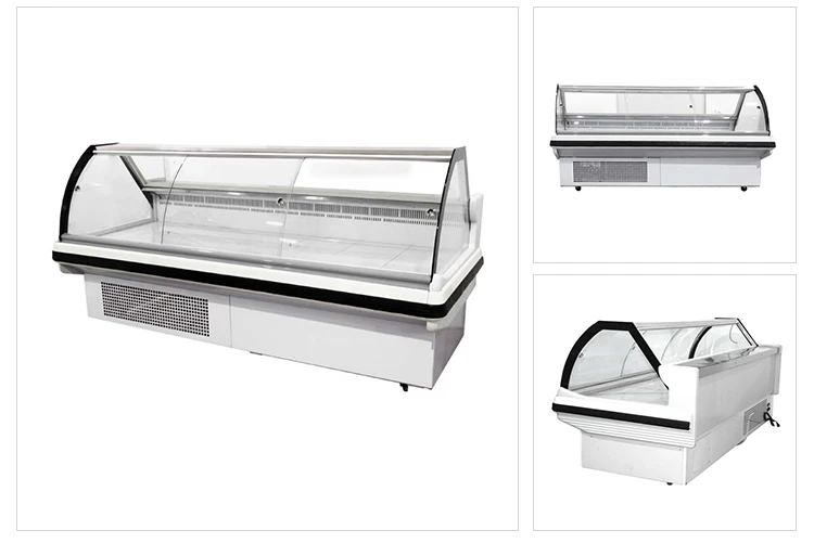 Deli Display Meat Refrigerator with Fan Cooling System