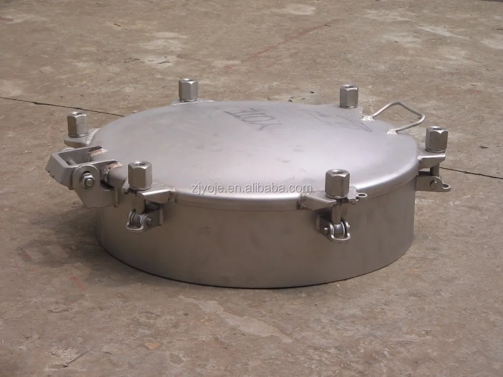 Bulk Tank 20 Inch 304 Stainless Steel Manhole Cover Full Opening ...