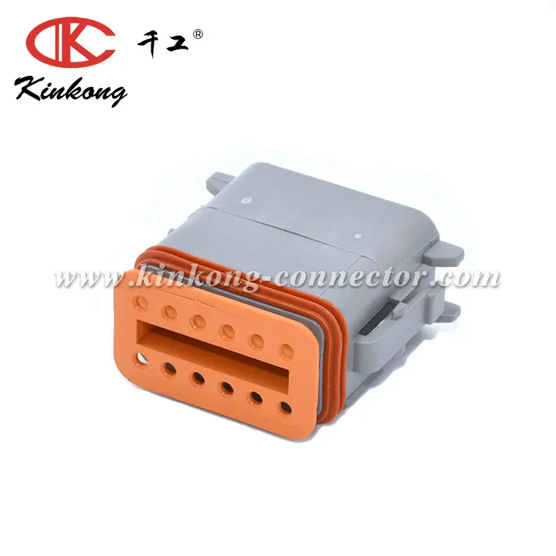 12 Pin Male Dt Car Electrical Deutsch Connector Dt04-12p/dt04-12pa/at04 ...