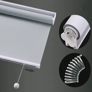 Cordless Spring Loaded Roller Blinds - Buy Spring System Roller Blinds ...