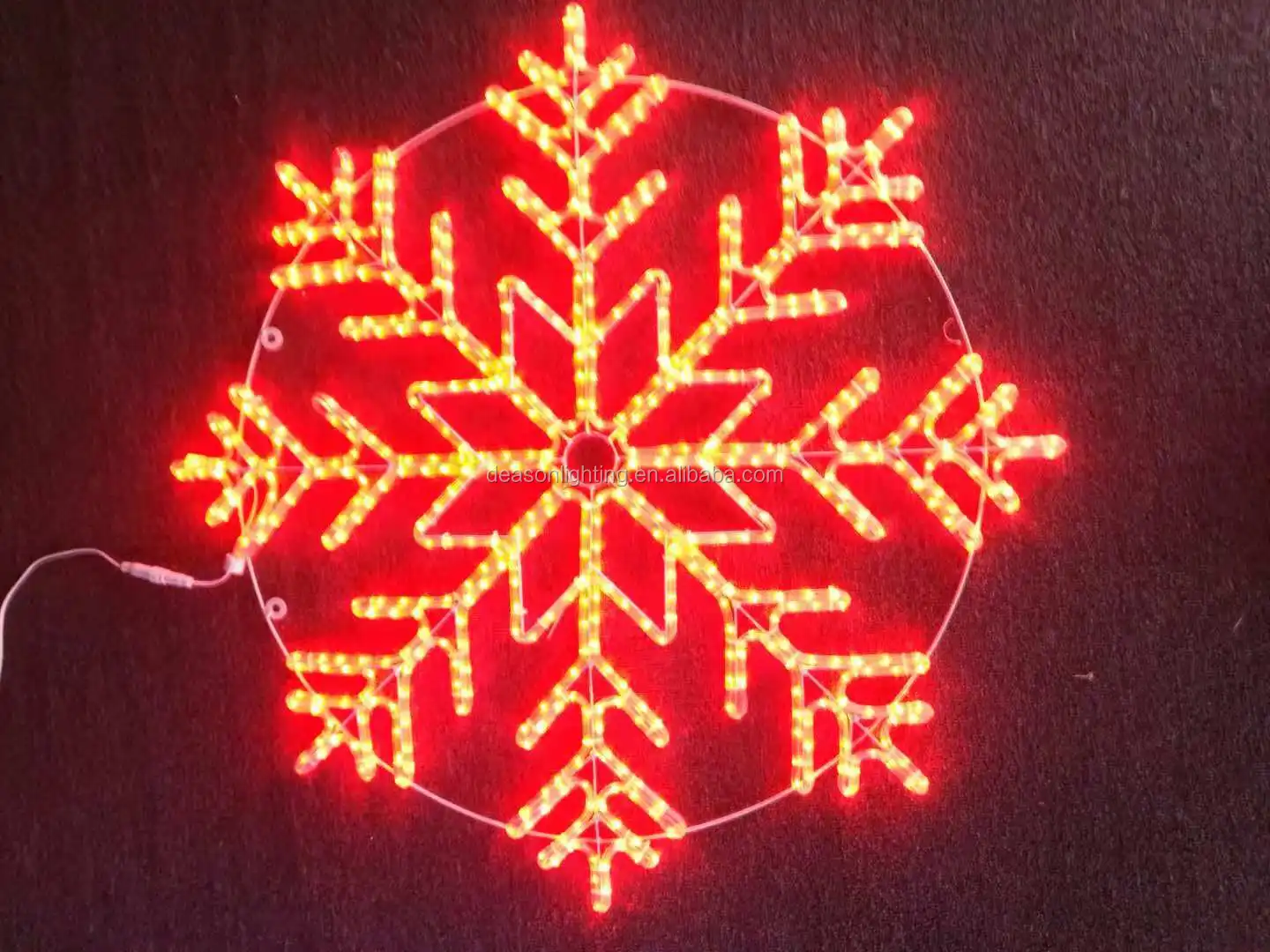 Led Snowflake Motif Light - Buy Outdoor Lighted Snowflakes,Led ...