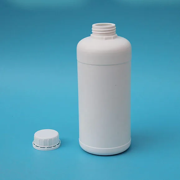 Large Food Grade PE Plastic 1 Liter Empty Bottle - GM