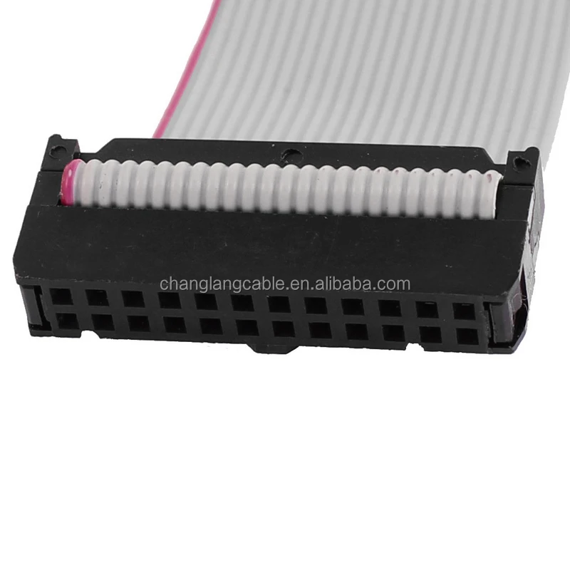 Topk — Câble À Ruban Plat Awm Ul2651,24 Broches,Prise Idc,2.54mm,300v ...
