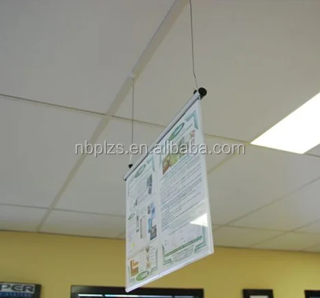 Snap Grip Aluminum Poster Rails - Easy Advertising Display