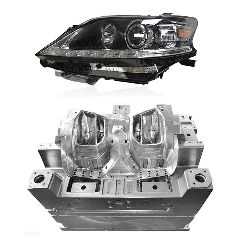 Custom Plastic Injection Mould for Auto Light Headlights