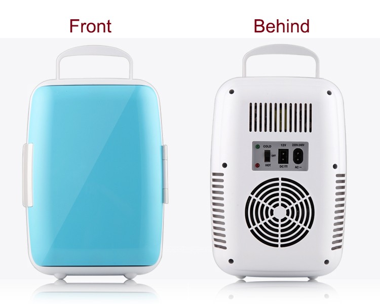 6l Semiconductor Mini Fridge Portable Mini Temperature Control Cooler ...