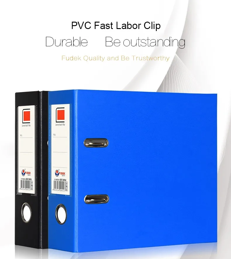 A5 Lever Arch Ring Binder - Customizable PVC File Folder