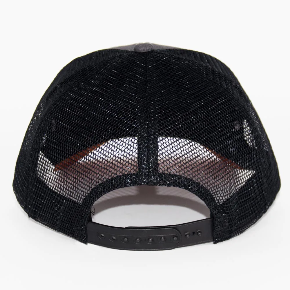 Wholesale 6 Panel Snap Back Mesh Baseball Caps With Leather Patch - Buy ...