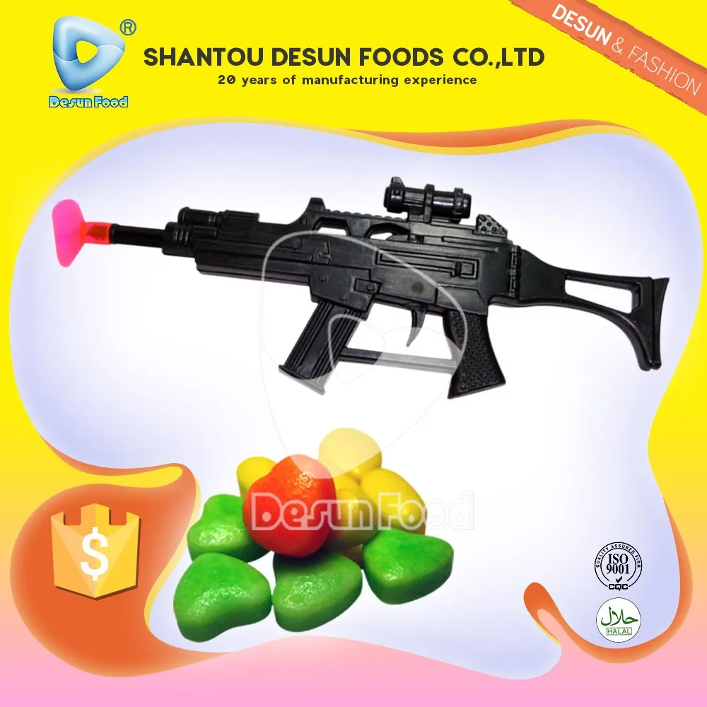 Shooting Gun With Bullets Candy In Small Toy - Buy Candy In Small Toy ...