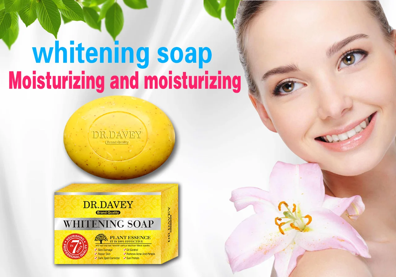 DR.DAVEY WHITENING SOAP PLANT - Charcoal & Lemon Soap