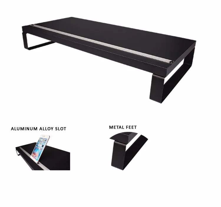 Nova Computer Desk Monitor Stand Riser - Ergonomic & Stylish