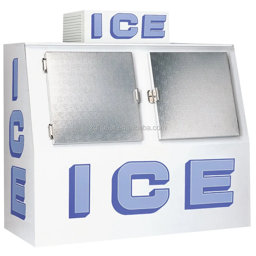 Outdoor Bagged Ice Merchandise - Efficient Storage Solutions