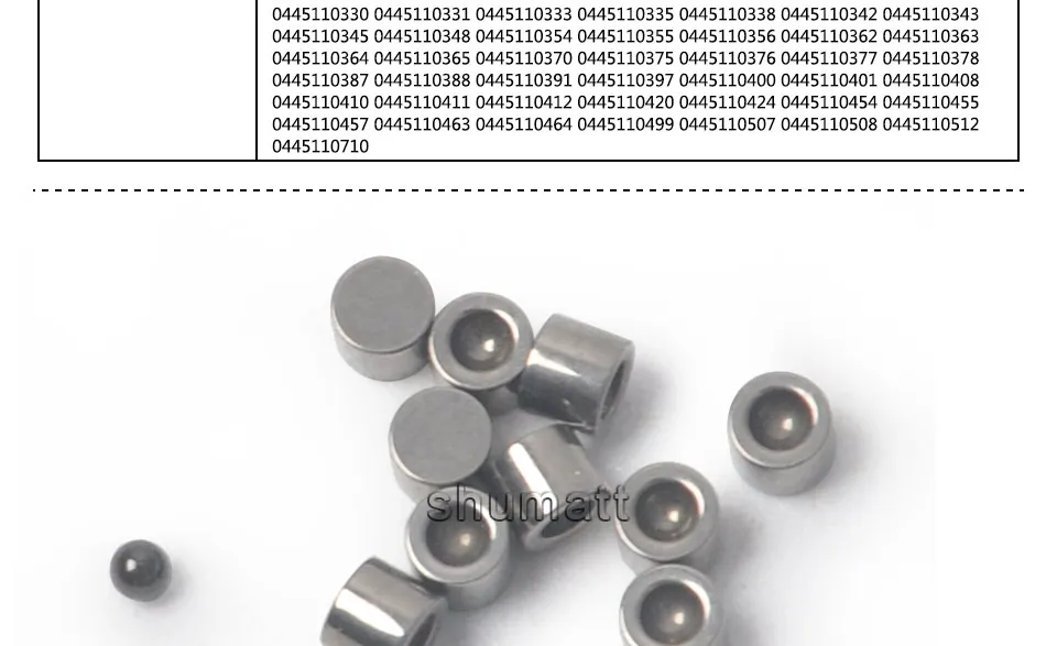 Inyector De Válvula De Bola De Asiento F00vc21002 Para 0 445 Serie 110 ...