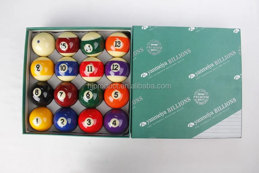 Five Star Grade Pool Ball Set 57.2mm Billiard Balls - Buy Billiard Ball ...