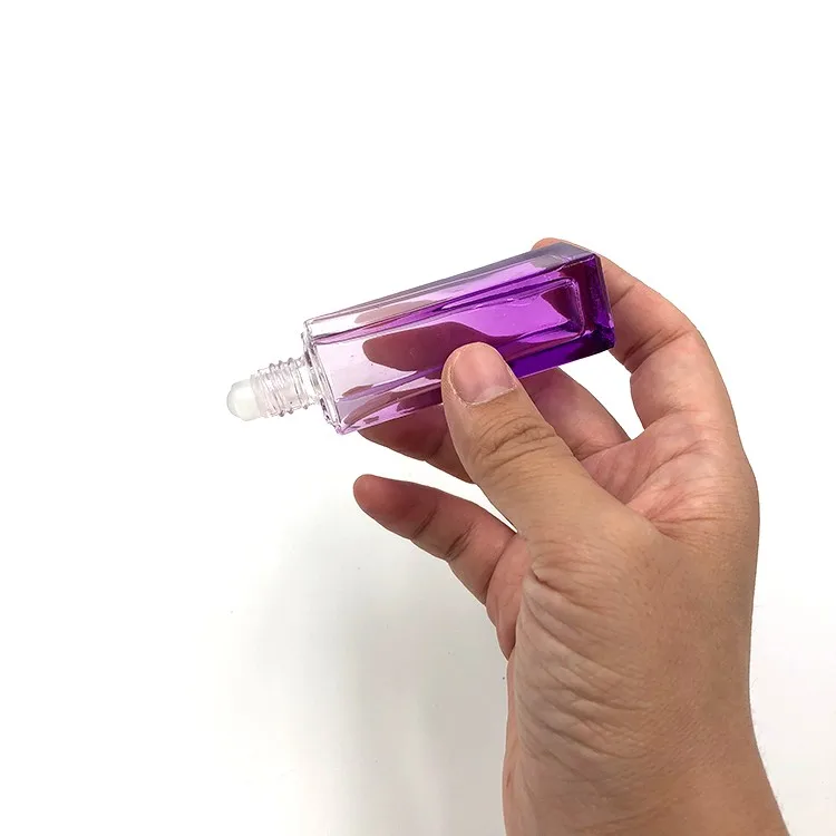 Tall Size 15ml Gradient Purple Glass Roll On Deodorant Bottles - Buy ...