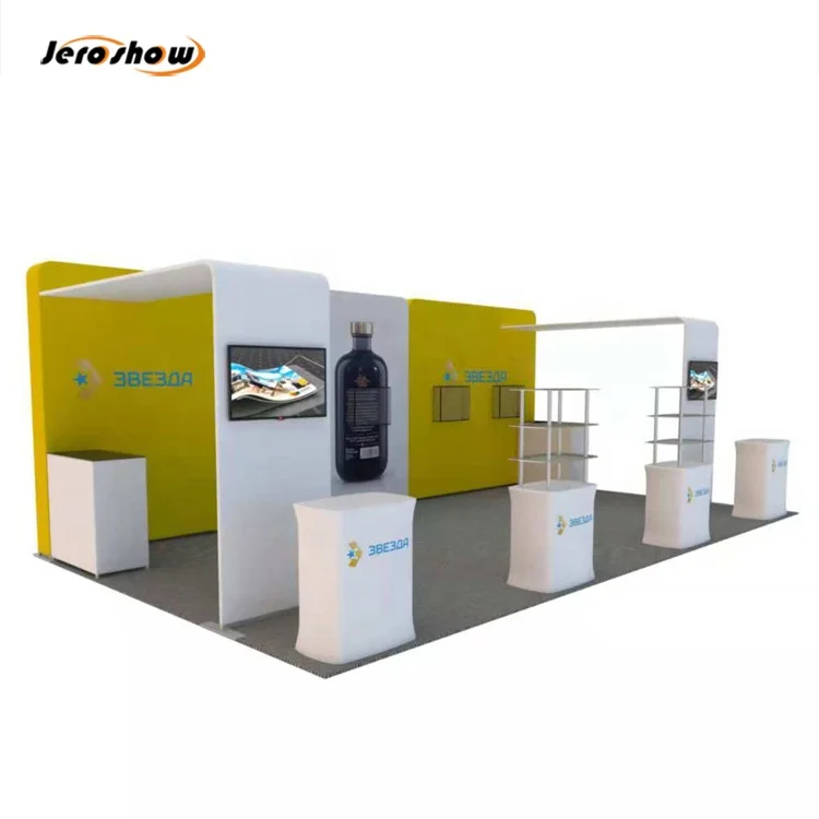 Jeroshow 3x6 Exhibition Booth - Portable Trade Show Display