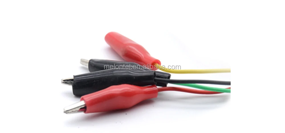 Mt-2151 Alligator Clip Type 4 Pole Probe Krone Plug Test Cord Test ...